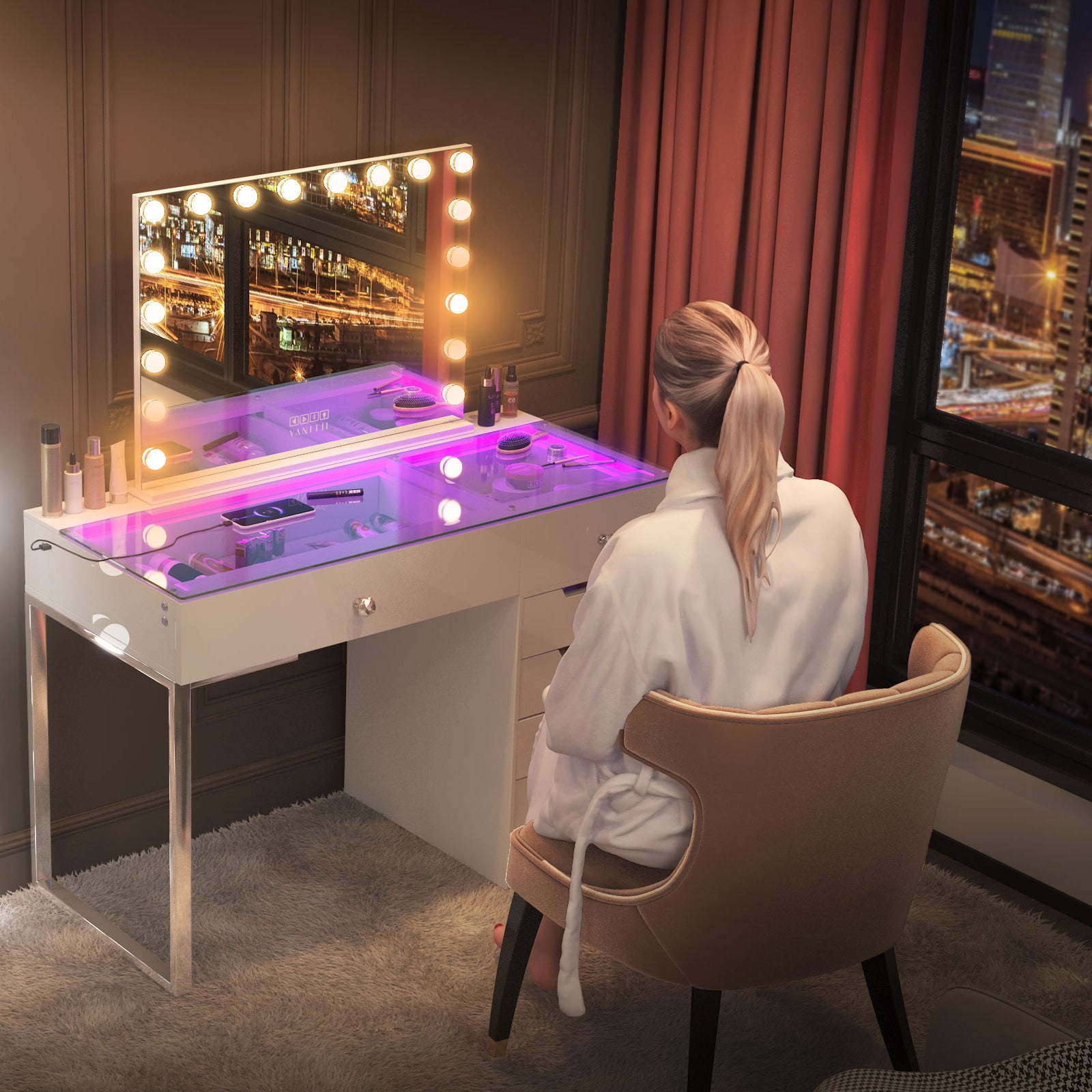 The Must-Have Vanity Table for Every Woman