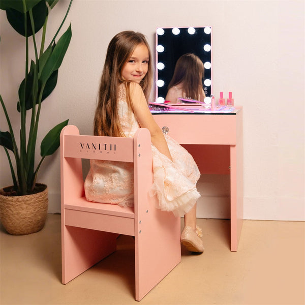 VANITII Elsa Vanity Set – The Perfect Kids Vanity Desk for Little Prin