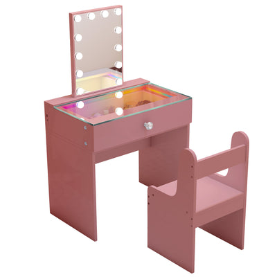 Elsa Beauty Collection | Complete RGB Vanity Desk System