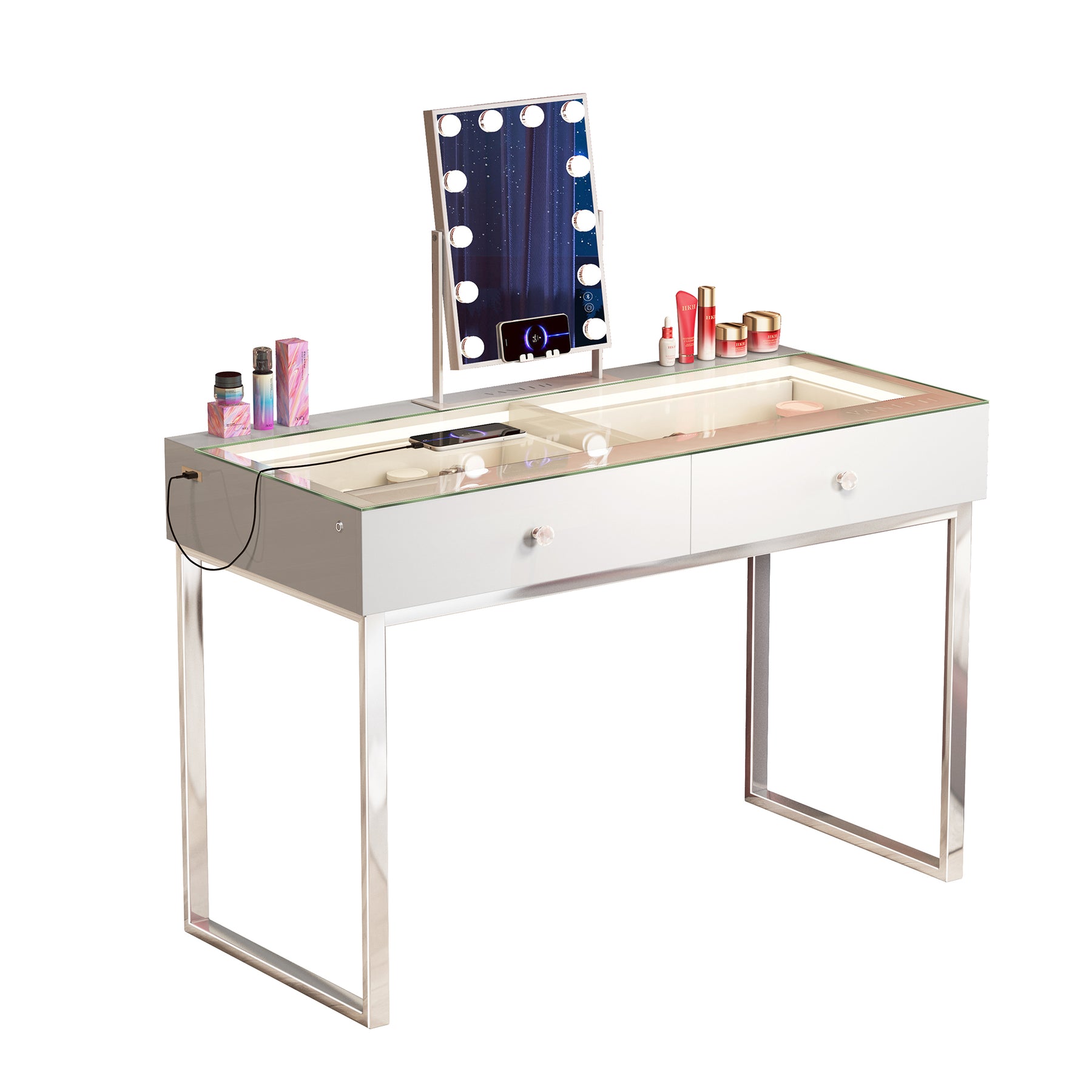 VANITII Trendy Vanity Desks: Tiktok Beauty Blogger Recommendation