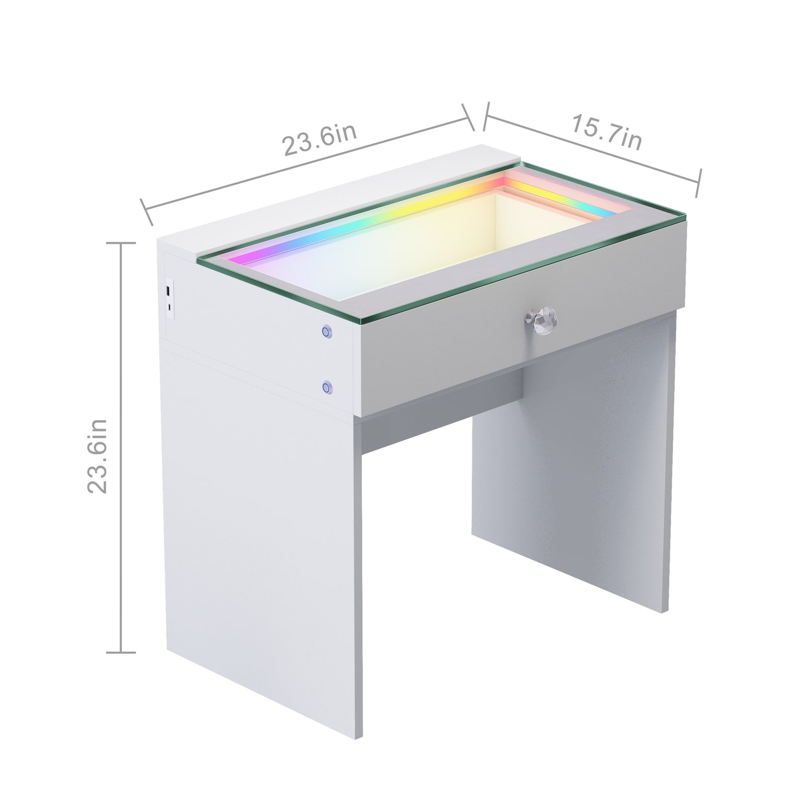 Elsa Beauty Collection | Complete RGB Vanity Desk System