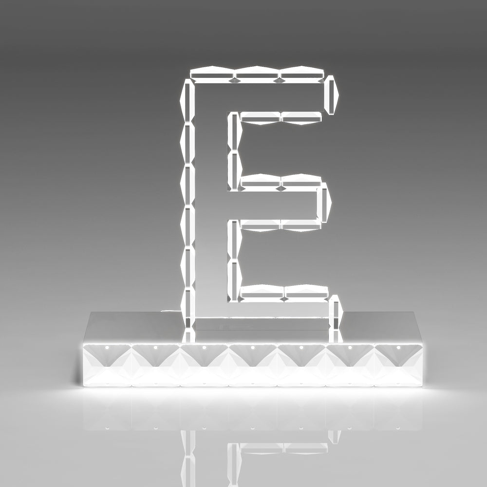 LED CRYSTAL LETTER: Customizable for Every Occasion