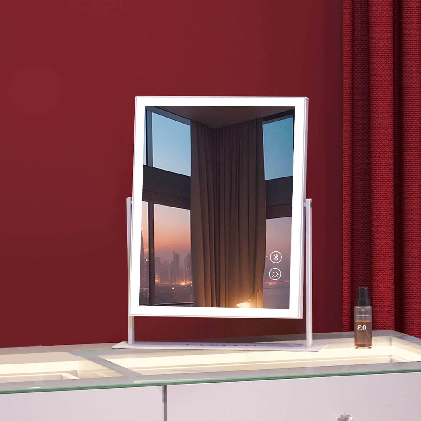 LED Strip Vanity Mirror | Professional Makeup Lighting System